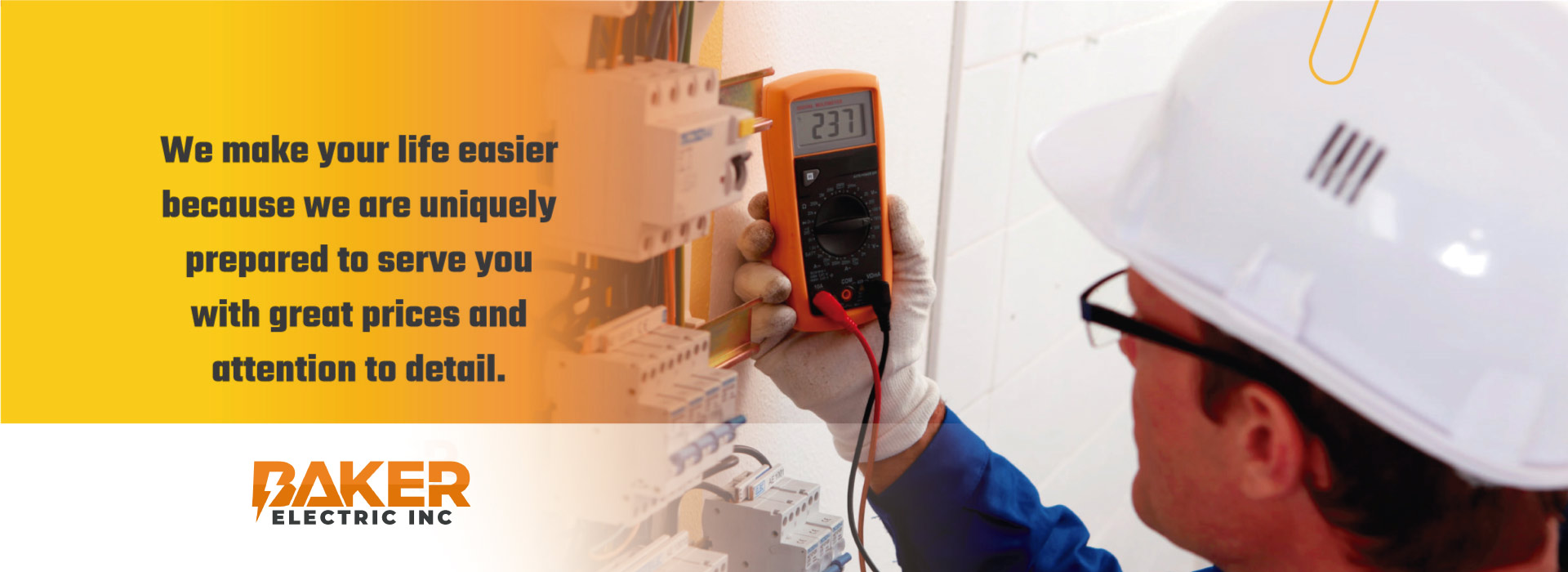 Electrician Visalia - Electrical Contractor Tulare - Baker Electric